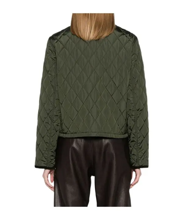 Burberry Long Sleeve Quilted Jacket