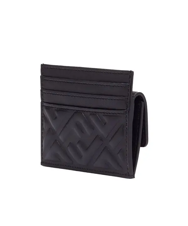 Fendi Logo Embossed Cardholder