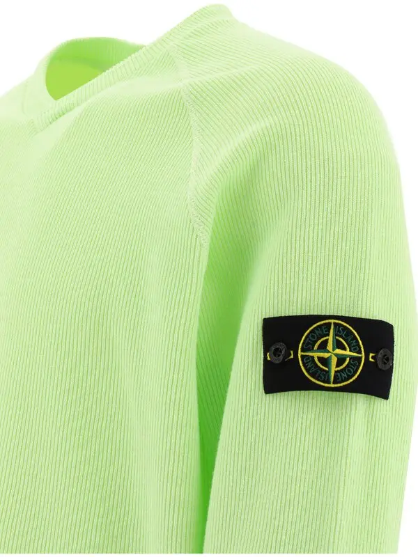 Stone Island Logo Knitted Pullover