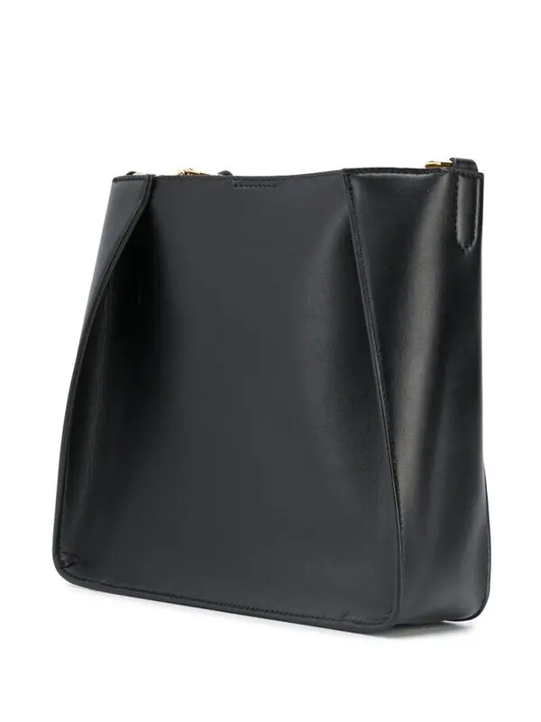 Stella McCartney Logo Perforated Shoulder Bag