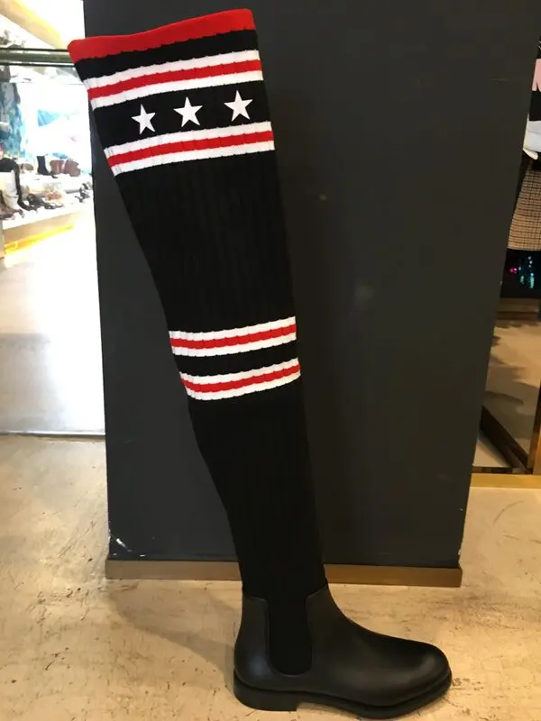 Givenchy Logo Socks And Boots