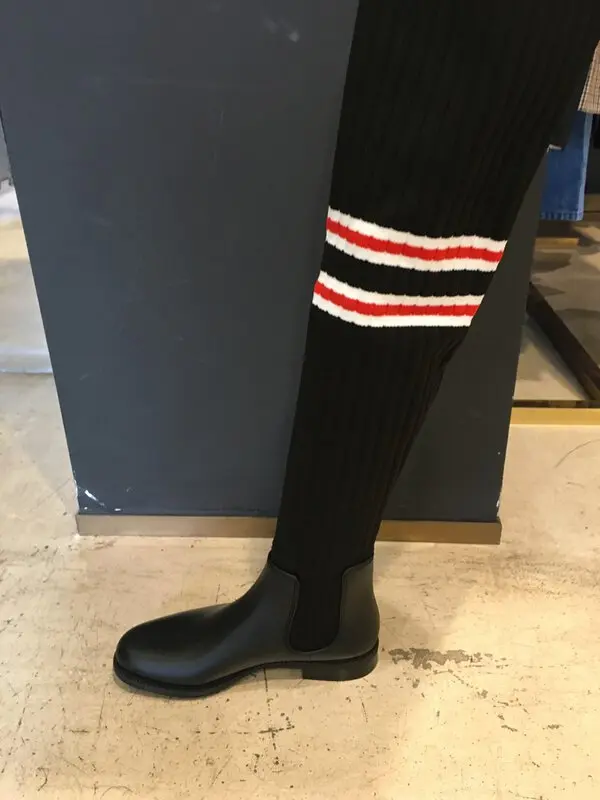Givenchy Logo Socks And Boots