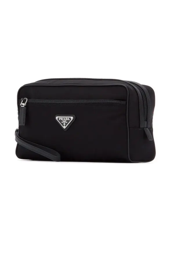 Prada Logo Sign Wash Bag