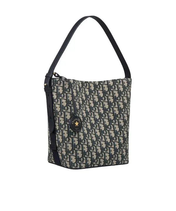 Dior Small Diorstar Bucket Bag - Black
