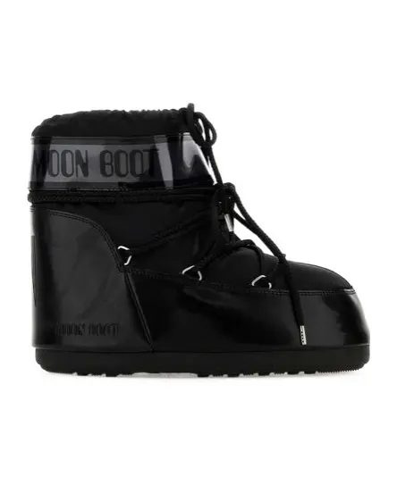 Moon Boot Classic Low Glance Lace-up Snow Boots - Black
