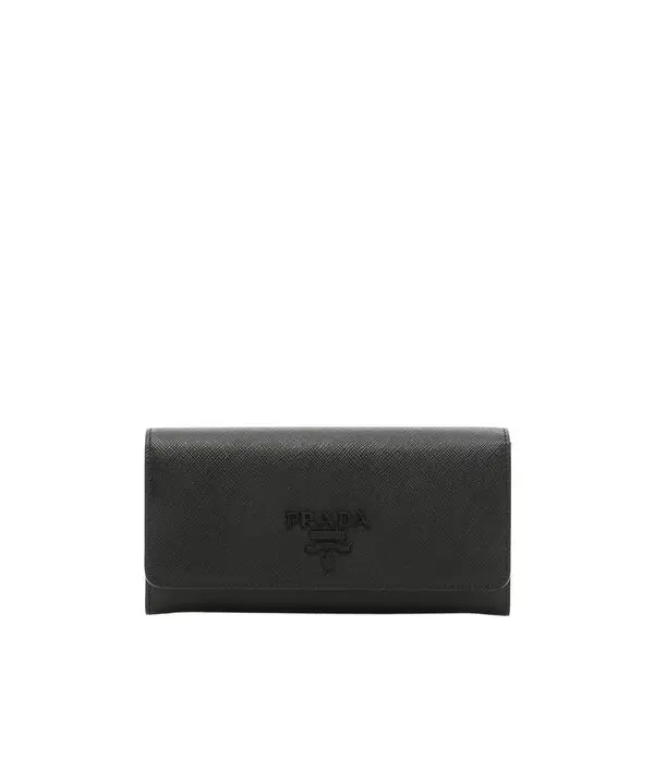Prada Large Saffiano Leather Wallet