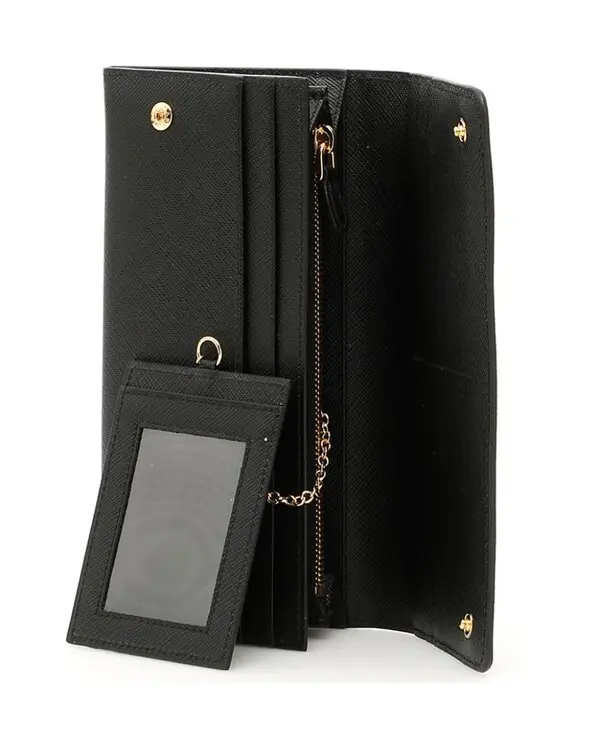Prada Large Saffiano Leather Wallet