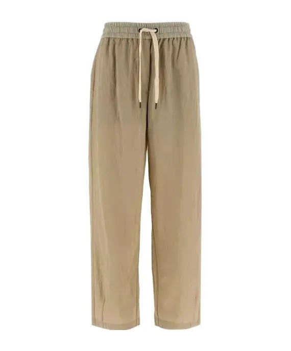 Brunello Cucinelli Straight-leg Drawstring Trousers