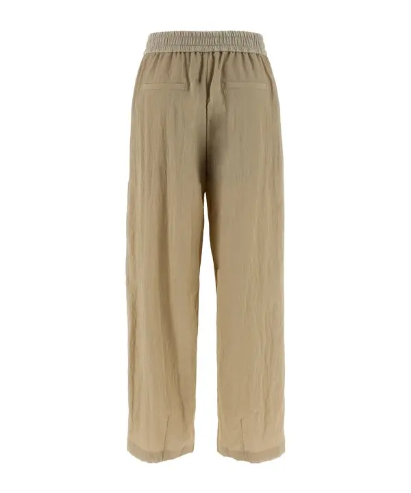 Brunello Cucinelli Straight-leg Drawstring Trousers