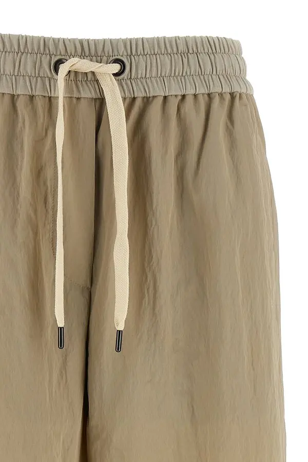 Brunello Cucinelli Straight-leg Drawstring Trousers
