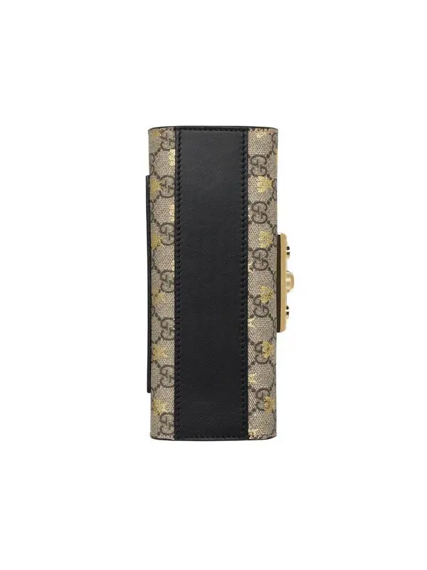 Gucci Gg Bees Padlock Small Shoulder Bag