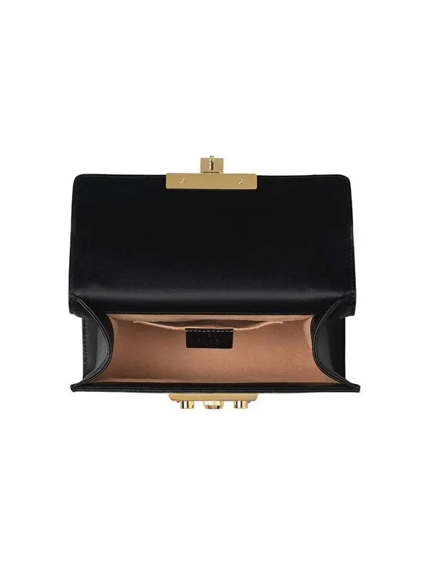 Gucci Gg Bees Padlock Small Shoulder Bag
