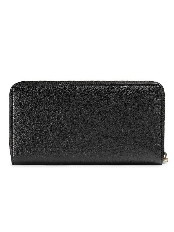 Gucci Logo Zip Around Wallet