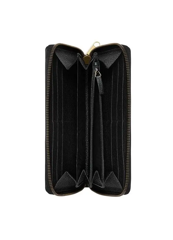Gucci Logo Zip Around Wallet