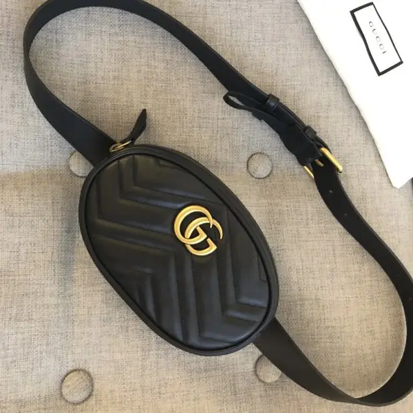 Gucci Gg Marmont Matelassé Belt Bag
