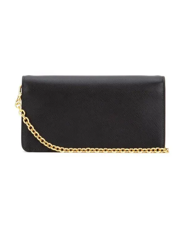 Prada Saffiano Logo Plaque Mini Bag