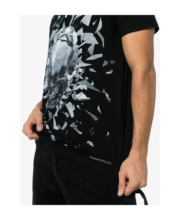 Alexander McQueen Skull Printed T-shirt