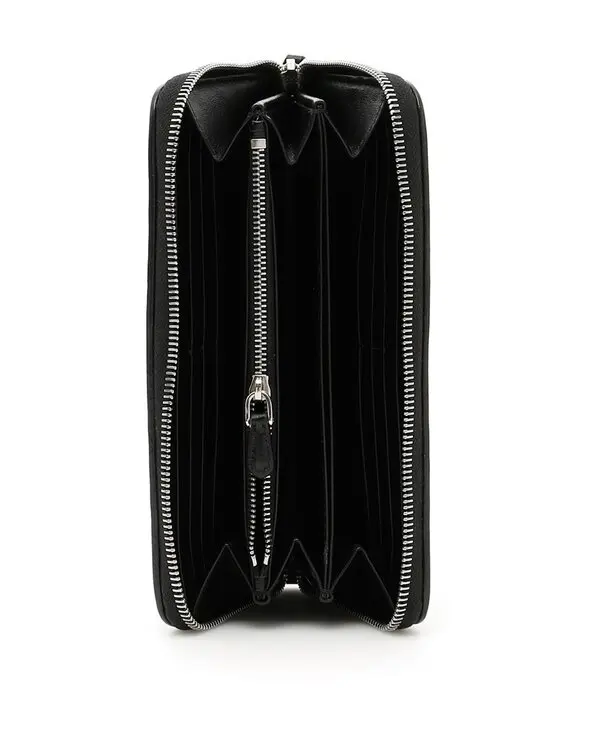 Prada Diagramme Zipper Wallet