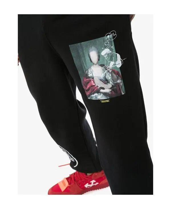 Off-White Park Canlie Same Style Mariana De Silva Slim Sweatpants