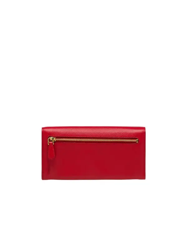 Prada Large Saffiano Leather Wallet