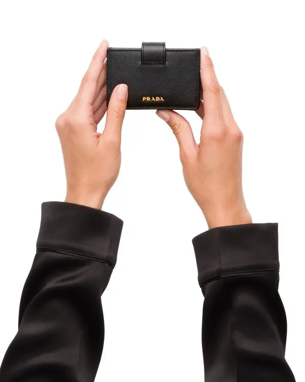 Prada Saffiano Leather Card Holder
