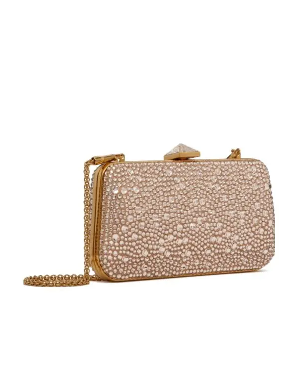 Valentino Garavani Carry Secrets" Rhinestone Minaudiere