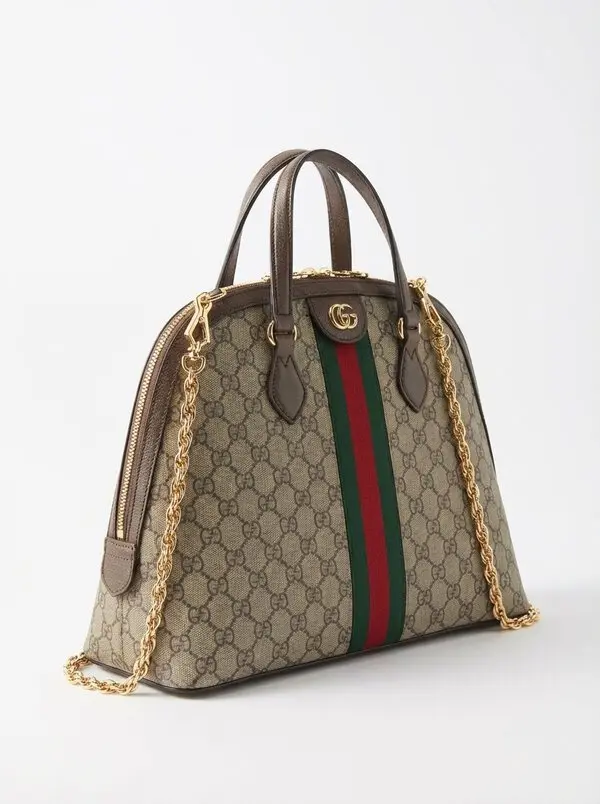 Gucci Ophidia Gg Medium Top Handle Bag