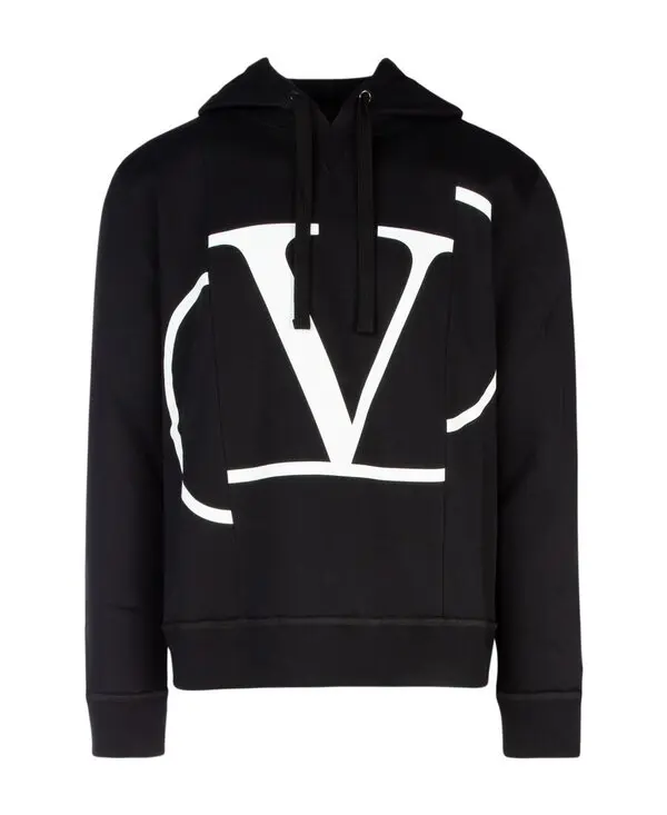 Valentino Garavani Vlogo Print Hoodie