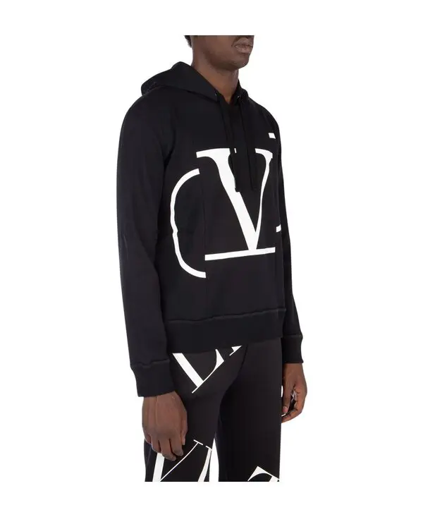 Valentino Garavani Vlogo Print Hoodie