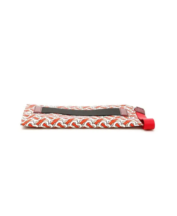 Burberry Monogram Print Zip Pouch