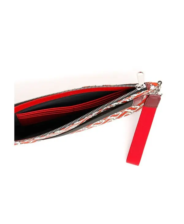 Burberry Monogram Print Zip Pouch