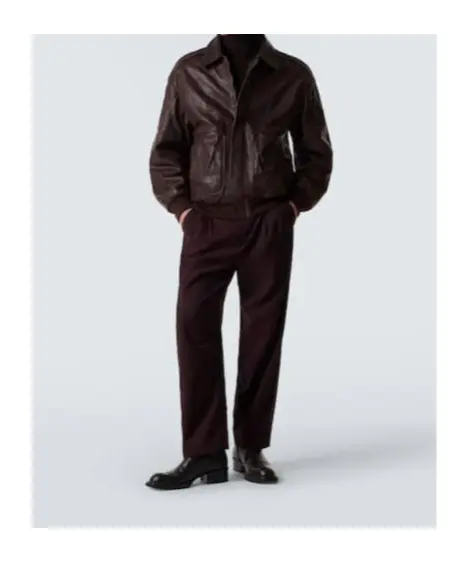 Calvin Klein Johnson Leather Blouson