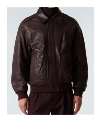Calvin Klein Johnson Leather Blouson