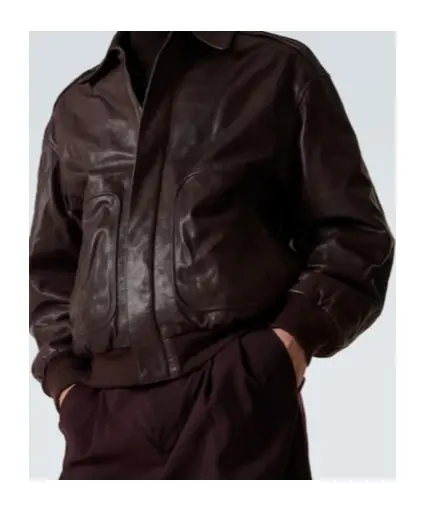 Calvin Klein Johnson Leather Blouson