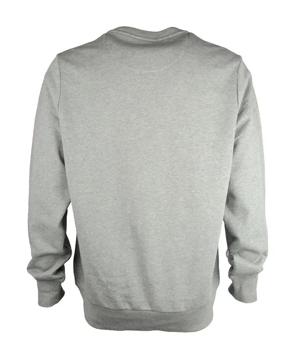 Burberry Long-sleeved Crew Neck Sweater With Printed Logo Detail