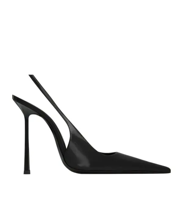 Saint Laurent Vendome Slingback Pumps - Black