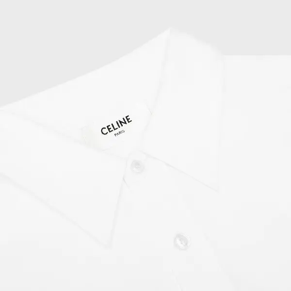 Celine Classic Shirt In Cotton Poplin