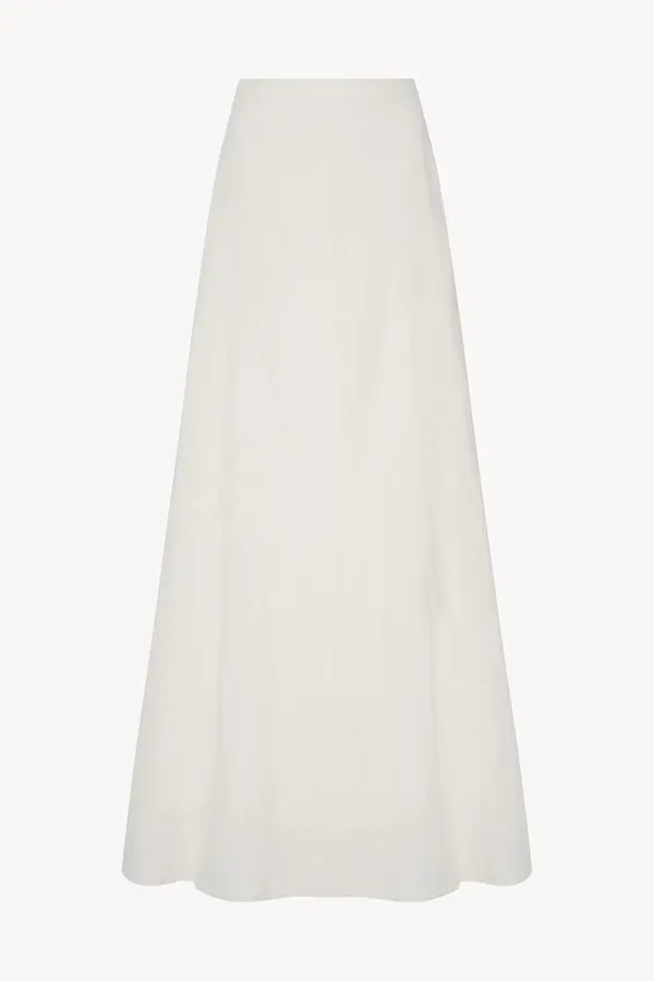 THE ROW Artemis Skirt - White