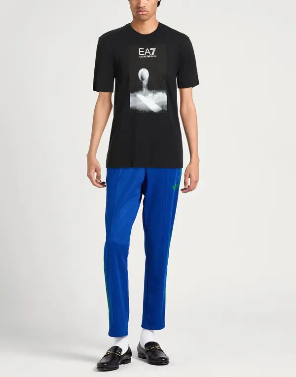 EA7 T-shirt Size Cotton - Black