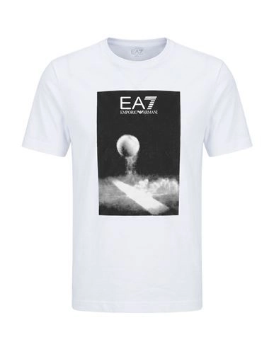 EA7 T-shirt Size Cotton - White