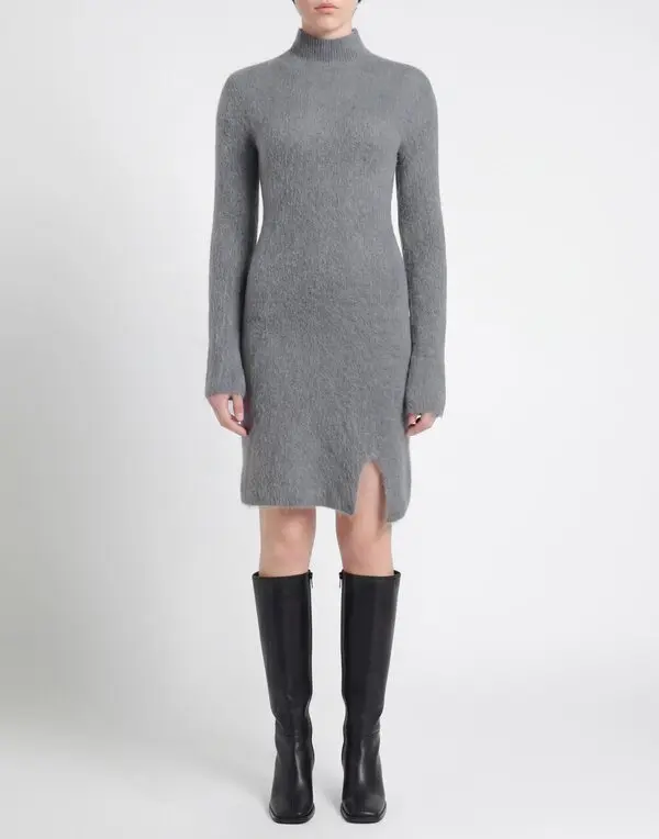VICOLO Alpaca Wool Blend Mini Dress