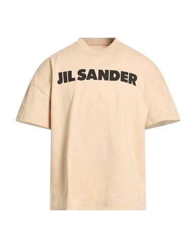 JIL SANDER Cotton Crewneck Sweatshirt - Apricot