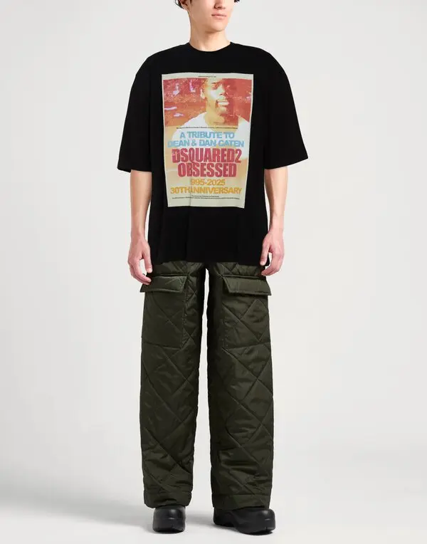 Dsquared2 T-shirt Size Cotton - Black