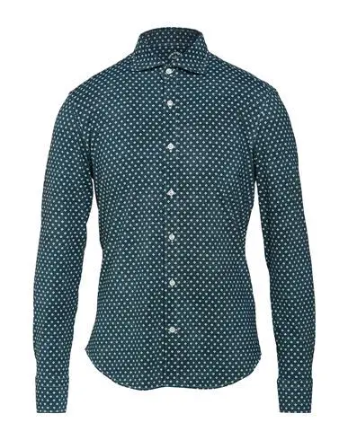 Paul & Shark Shirt Deep Teal Size Nylon, Elastane