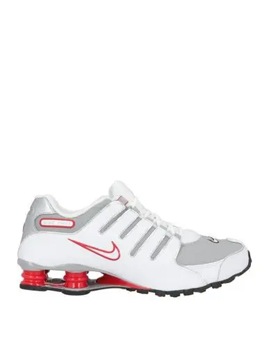 Nike Shox Nz Textile Fibers Sneakers - White
