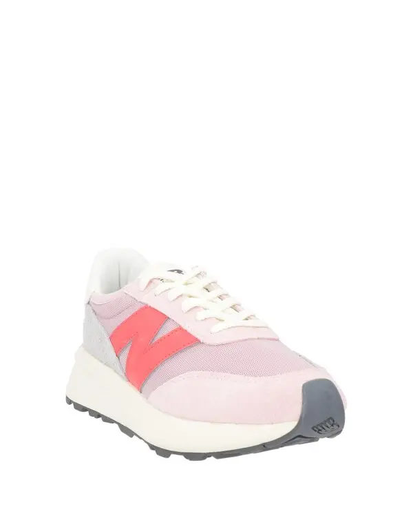 NEW BALANCE Leather And Textile Fiber Low-top Sneakers - Pink