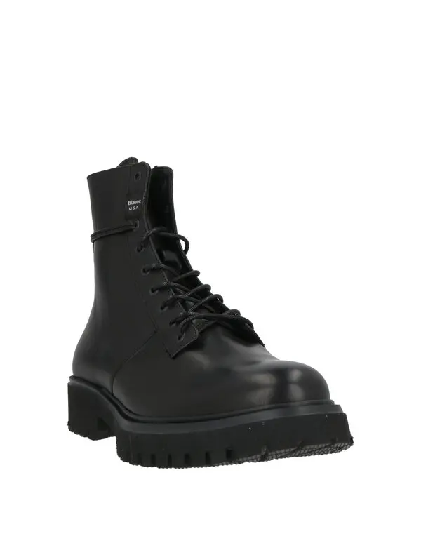 BLAUER. Ankle Boots Size Leather