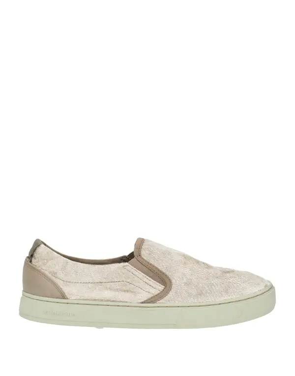 SATORISAN Textile Fibers And Leather Slip-on Sneakers