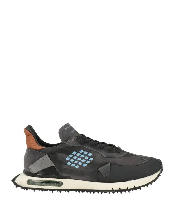 BEPOSITIVE Sneakers Charcoal Size Leather