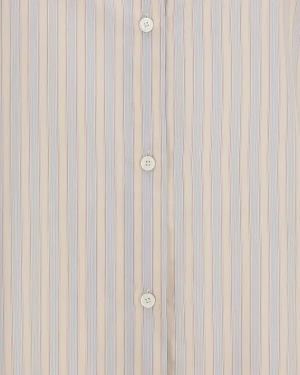 TOTEME Oversized Striped Shirt In Cotton